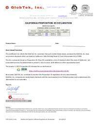 ISO Certifications | GlobTek