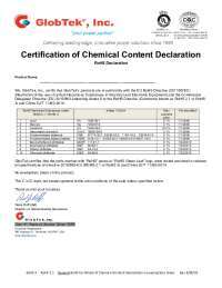 ISO Certifications | GlobTek